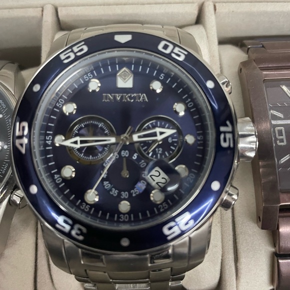 Invicta | Other | Invicta Navy And Silver Dive Watch | Poshmark